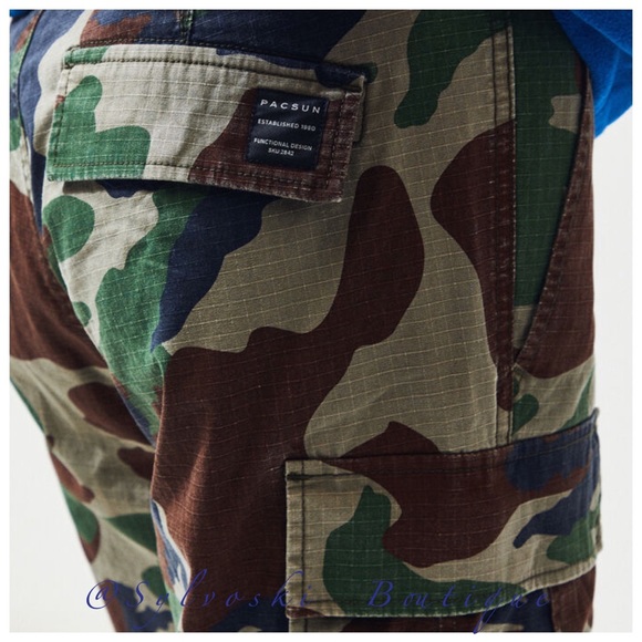 PacSun | Pants | Pacsun Workwear Camo Baggy Cargo Pants Nwt | Poshmark